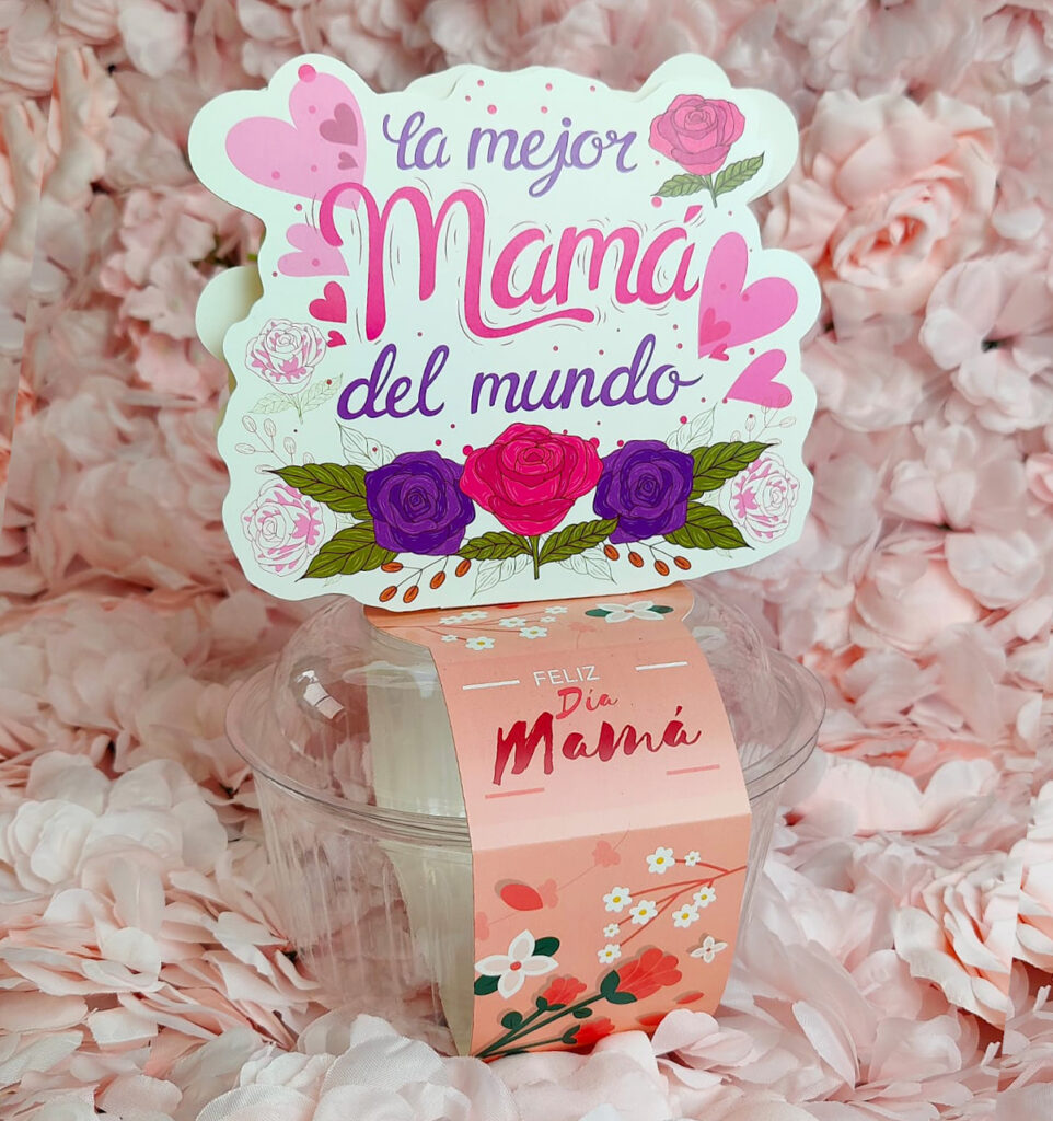 Día de la Madre Bowl Topper | 1 u | 12 u | 24 u | 50 u - Wonderlandboxes